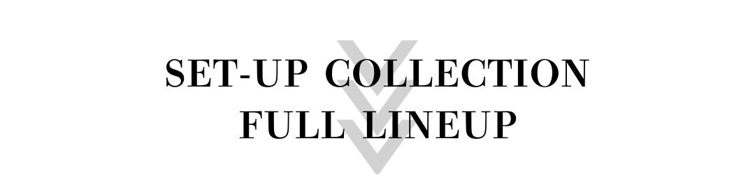 SET-UP COLLECTION: AND COUTURE｜公式オンラインショップ｜バーンデストローズ