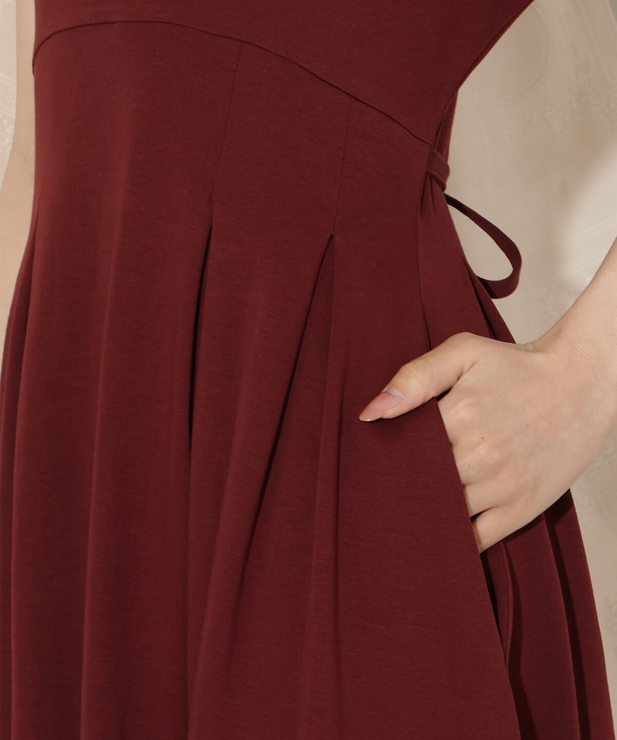 2WAYドレープカットワンピース(F ボルドー): WILLSELECTION｜公式オンラインショップ｜バーンデストローズ