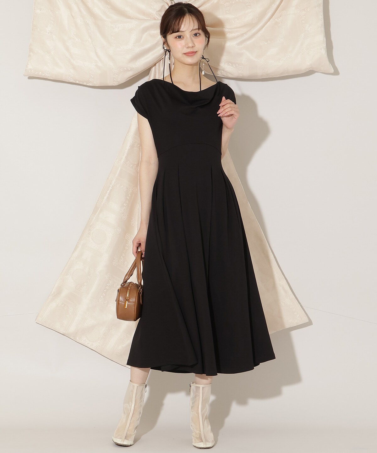 2WAYドレープカットワンピース(F ボルドー): WILLSELECTION｜公式オンラインショップ｜バーンデストローズ