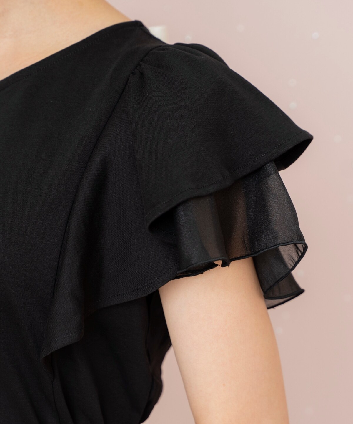 フレアスリーブTシャツ(F ブラック): WILLSELECTION｜公式オンラインショップ｜バーンデストローズ