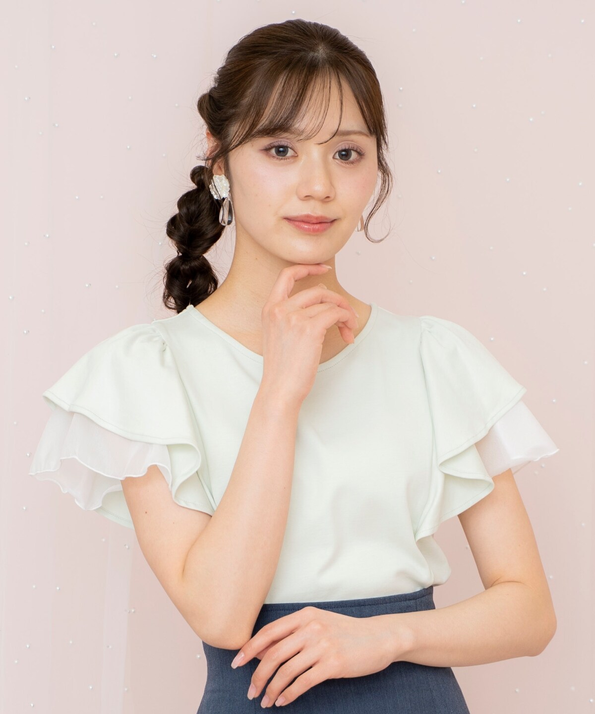 フレアスリーブTシャツ(F ブラック): WILLSELECTION｜公式オンラインショップ｜バーンデストローズ